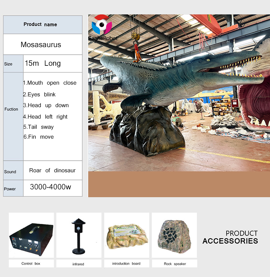 Wholesale Factory Supply 15M Real Life Size Attractive Exhibit Dinosaur ...